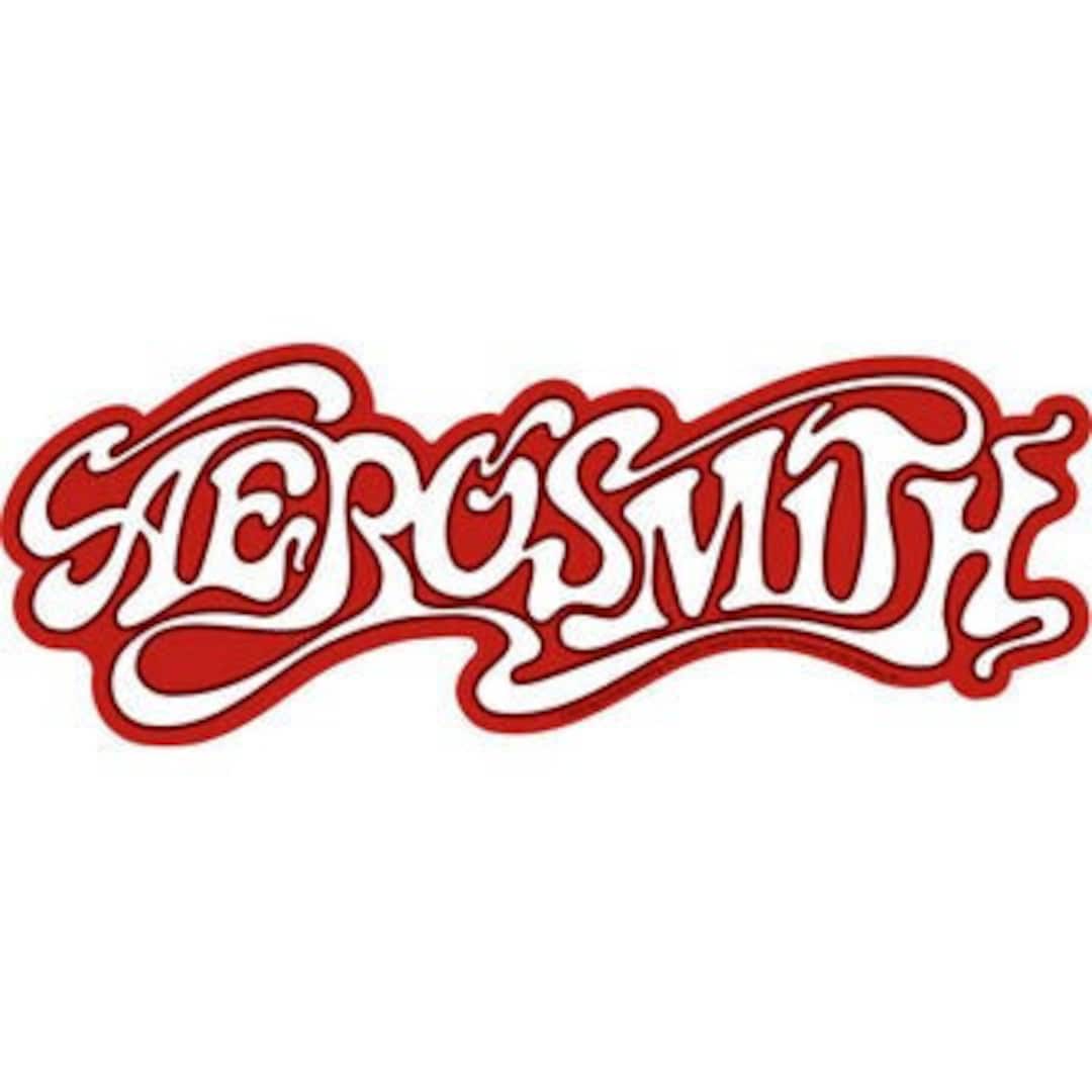 AEROSMITH Band Logo Sticker Decal 6x2.25 Inch Steven Tyler Aerosmith ...