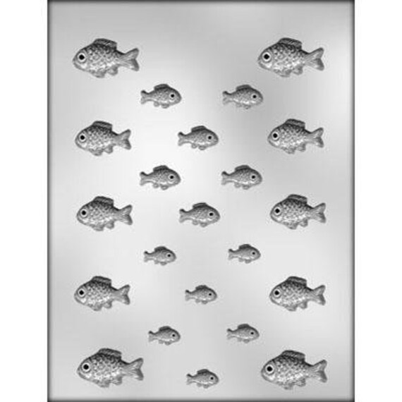 FISH ASSORTMENT Chocolate Candy Mold Fishing Sea Ocean - Etsy