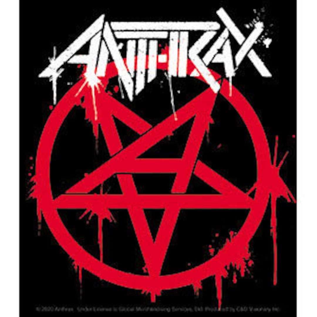 ANTHRAX Masters Logo Sticker Decal 4.4x5 Inch American - Etsy