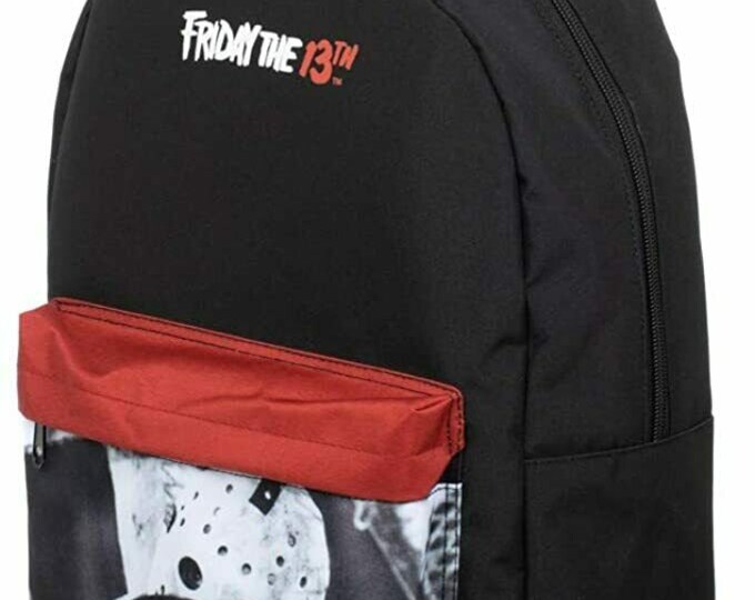 FRIDAY THE 13TH Jason Voorhees Color Block Backpack Sublimated Panel ...