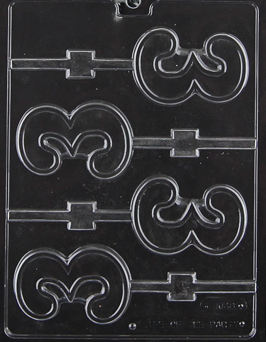 LOLLY 3 Number 3 Sucker Chocolate Candy Mold Craft Supply - Etsy