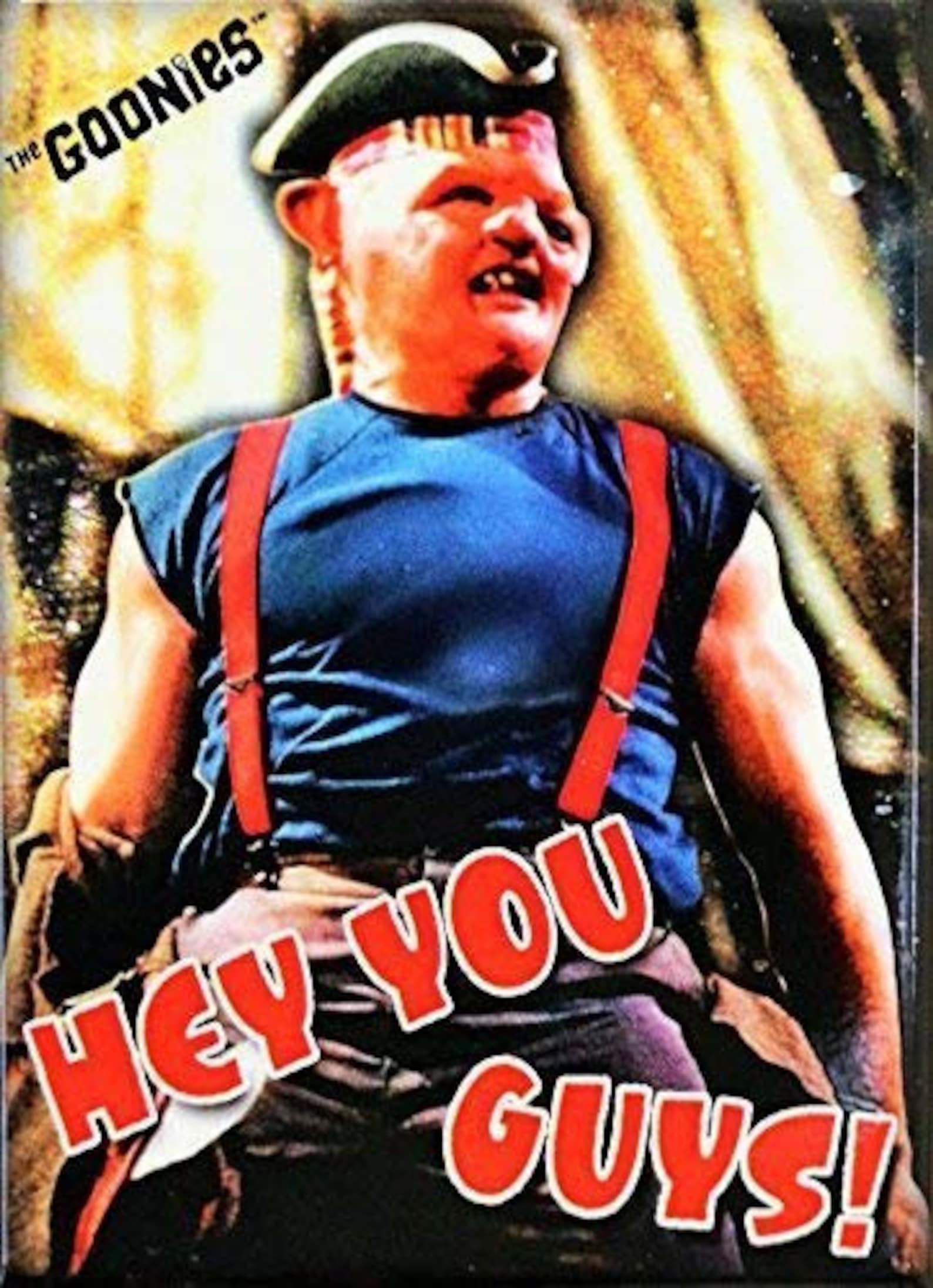 The Goonies Sloth Hey You Guys Magnet For Refrigerators And Etsy