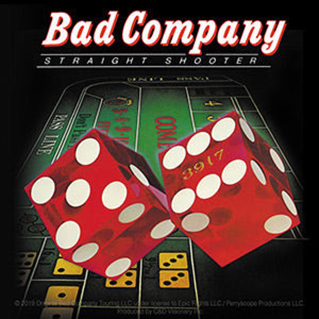 BAD COMPANY Straight Shooter Sticker Decal 4x4 Inch Paul - Etsy