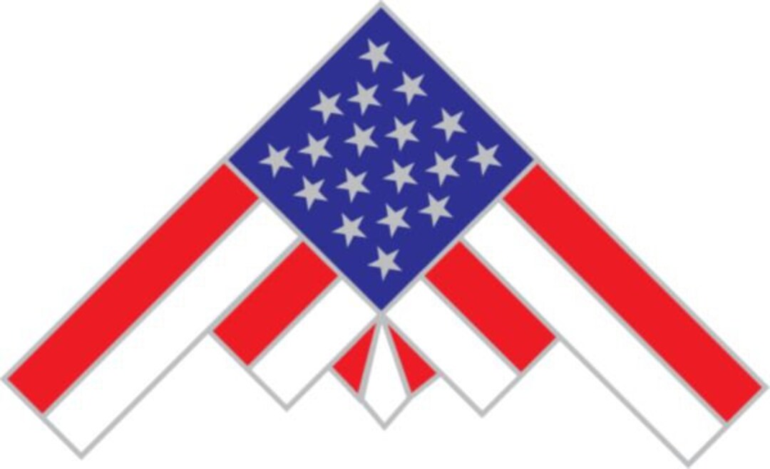 AIR FORCE B2 Bomber Flag Lapel Pin 0.87 Inch United States Air Force ...