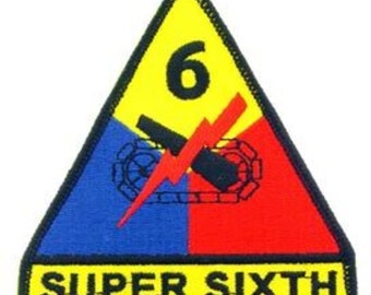 6th Army Patch | Etsy
