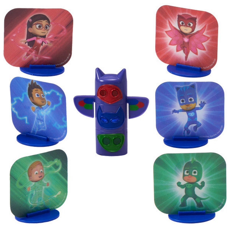 PJ MASKS Cake Topper We're on Our Way Totem Pole Cake - Etsy