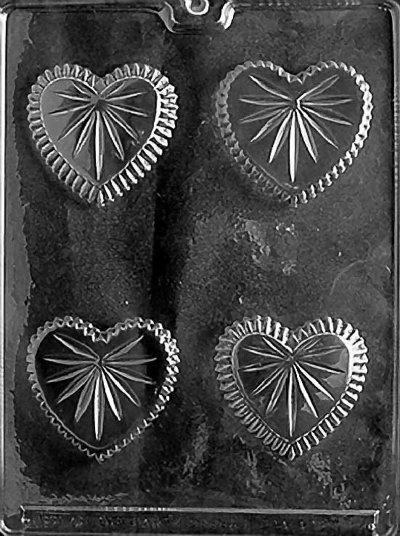 SMALL HEART Candy Dish Valentines Chocolate Candy Mold - Etsy