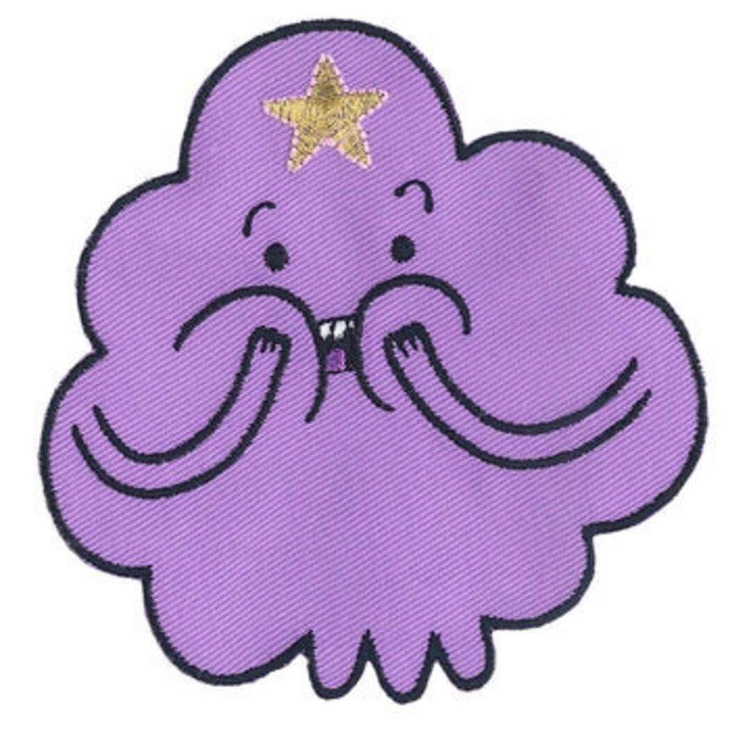 ADVENTURE TIME LSP Oh My Glob Patch 3.5x3.5 Inch Lumpy Cartoon Network ...