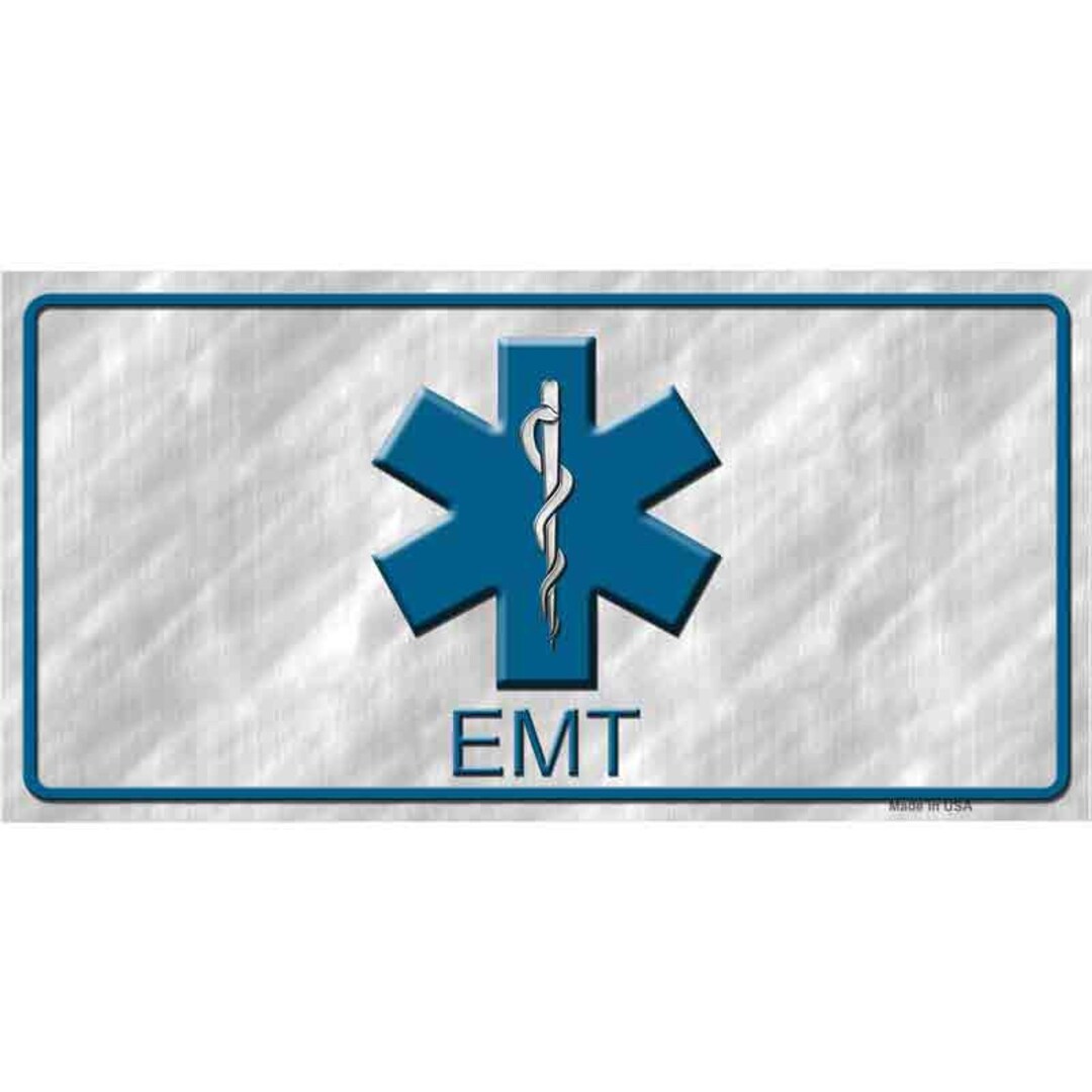 EMT Paramedic Ambulance EMS Sticker Decal 6x3 Inch Novelty Rectangle ...