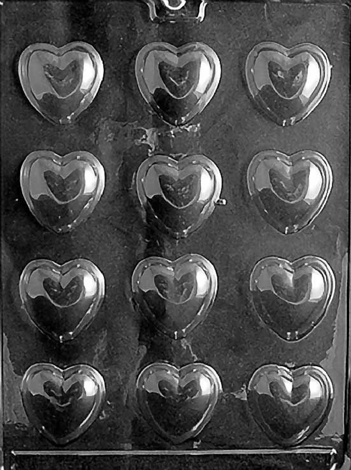 MEDIUM HEARTS Valentines Chocolate Candy Mold Craft Supply - Etsy