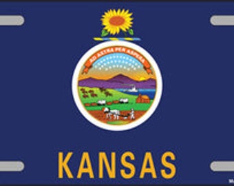 Kansas Vanity Plate | Etsy