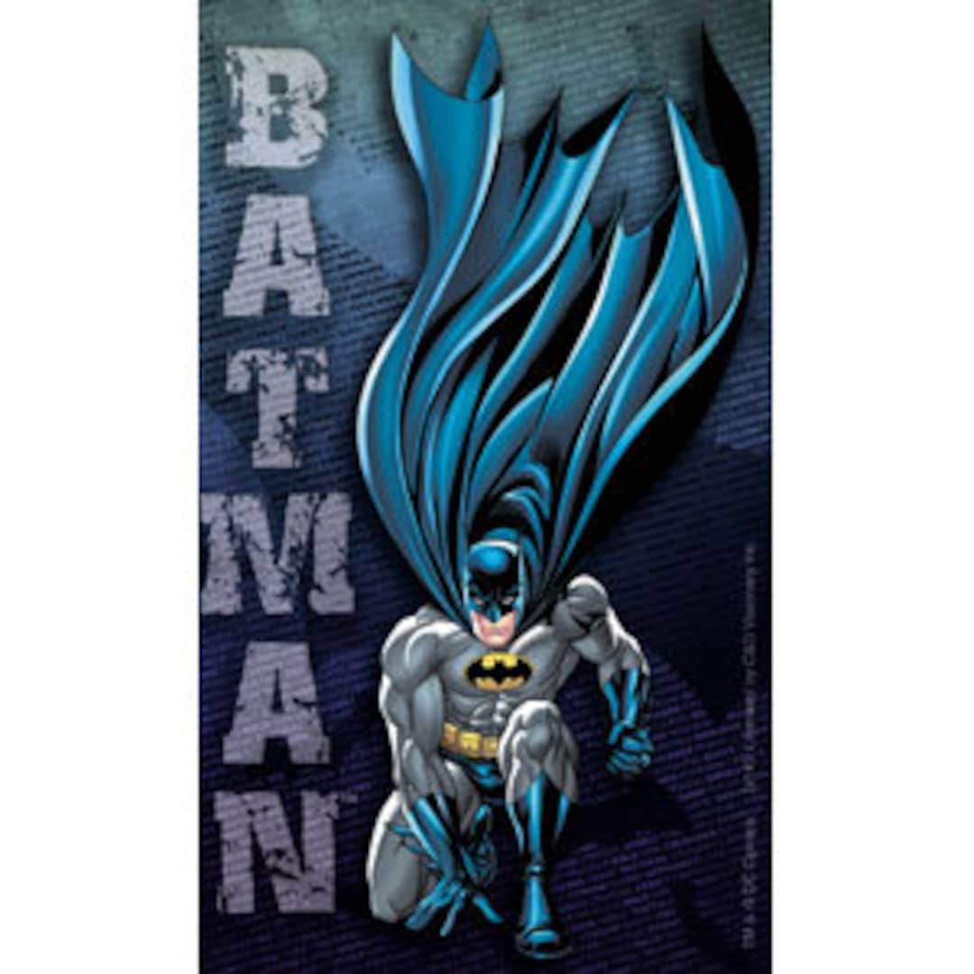 BATMAN Kneeling Sticker Decal Batman Gotham DC Comics Craft - Etsy