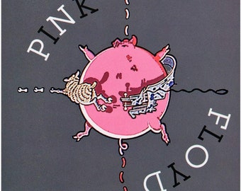 PINK FLOYD Pig Sticker Decal Rock Band Craft Supply - Etsy