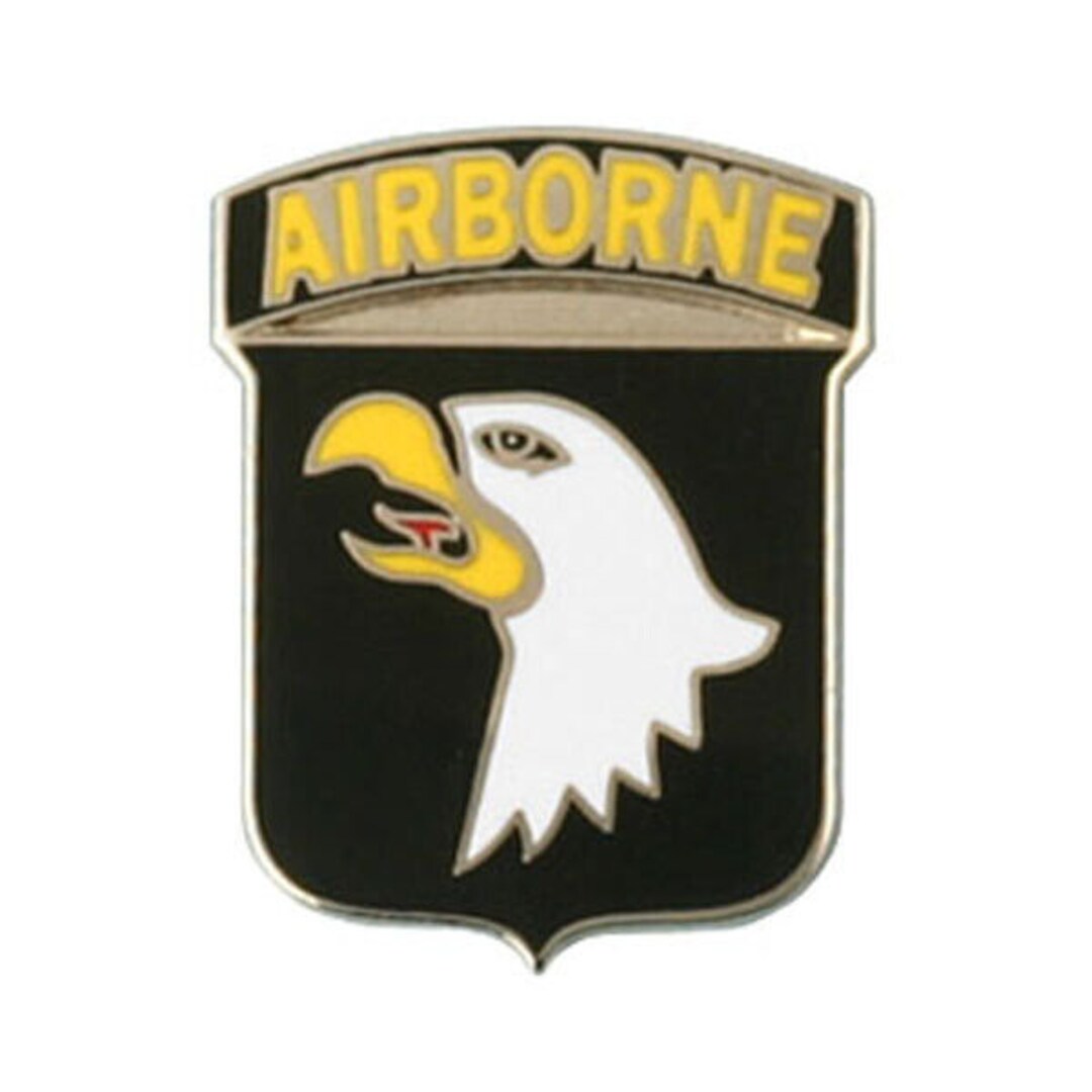ARMY 101st Airborne Division Screaming Eagles Lapel Pin 0.75 Inch US ...