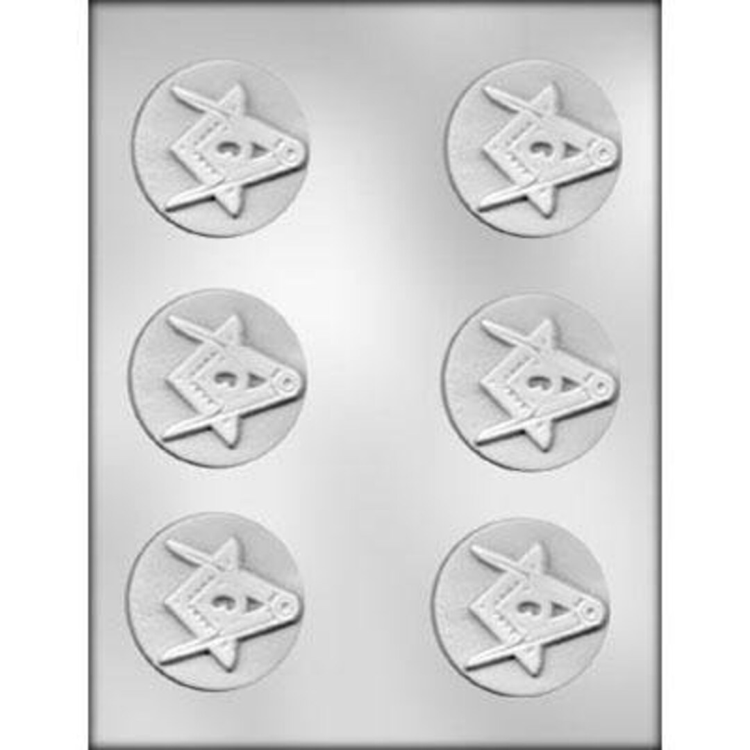 MASONIC MINTS Chocolate Candy Mold Freemason Mason Square - Etsy