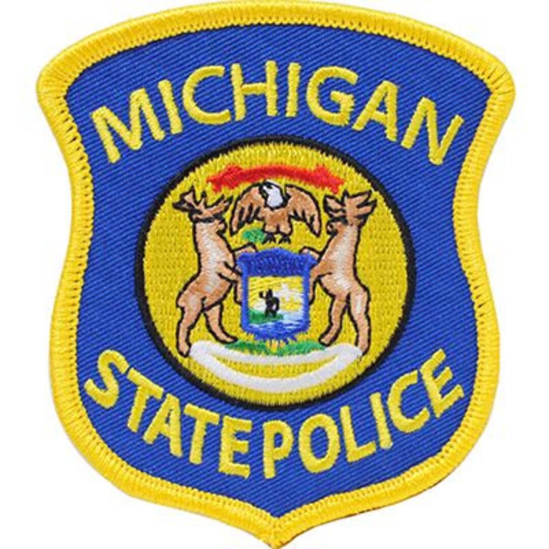 MICHIGAN State Police Embroidered Patch Michigan State Troopers Police ...