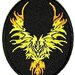 POW MIA Red and Yellow Crest Patch Embroidered Patch Appliqué United ...