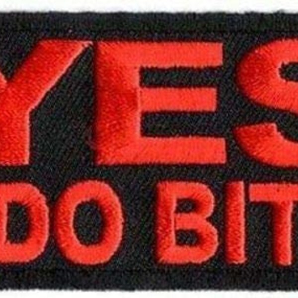 I Bite Patches - Etsy