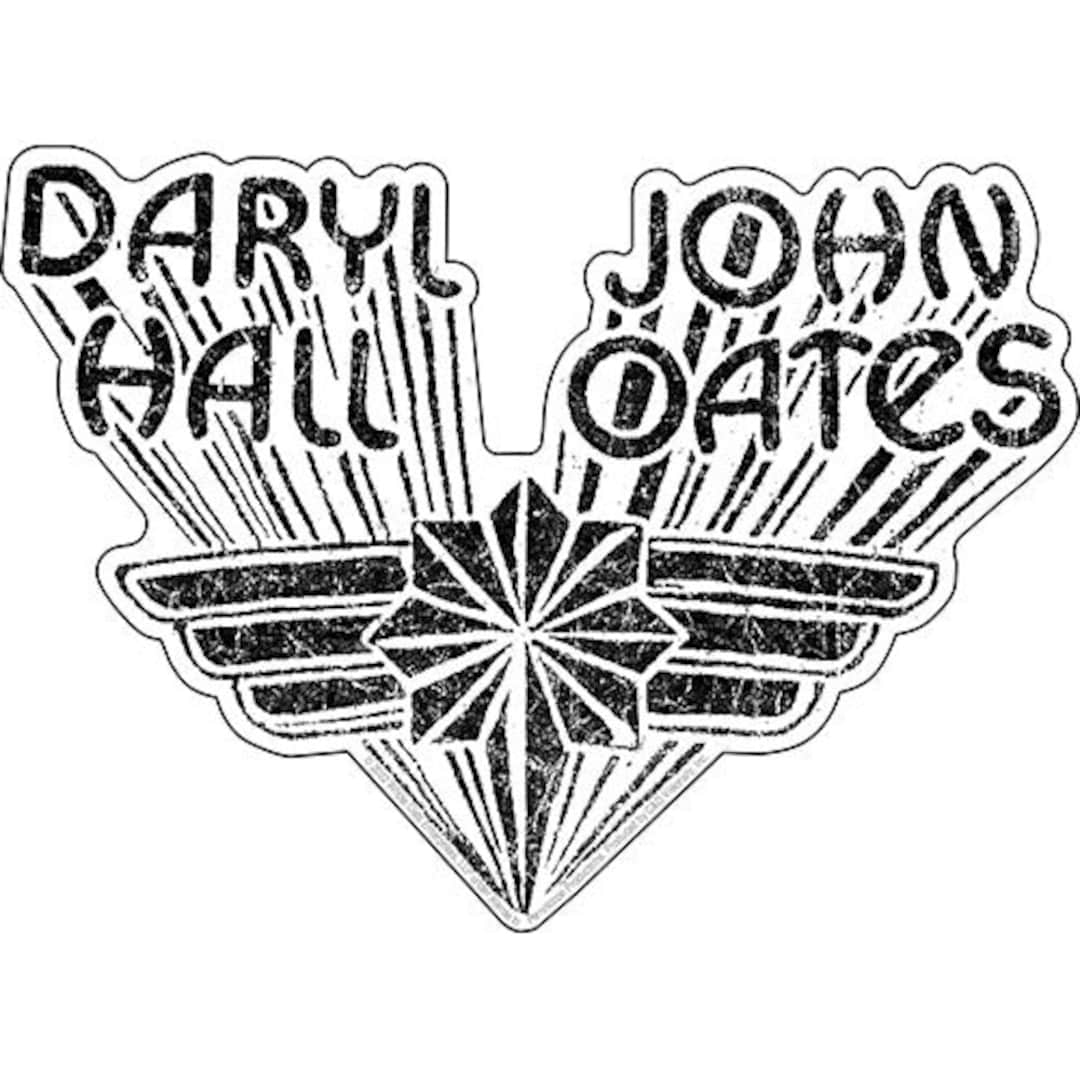HALL & OATES Wings Logo Sticker Decal 3.6x5 Inch Daryl - Etsy