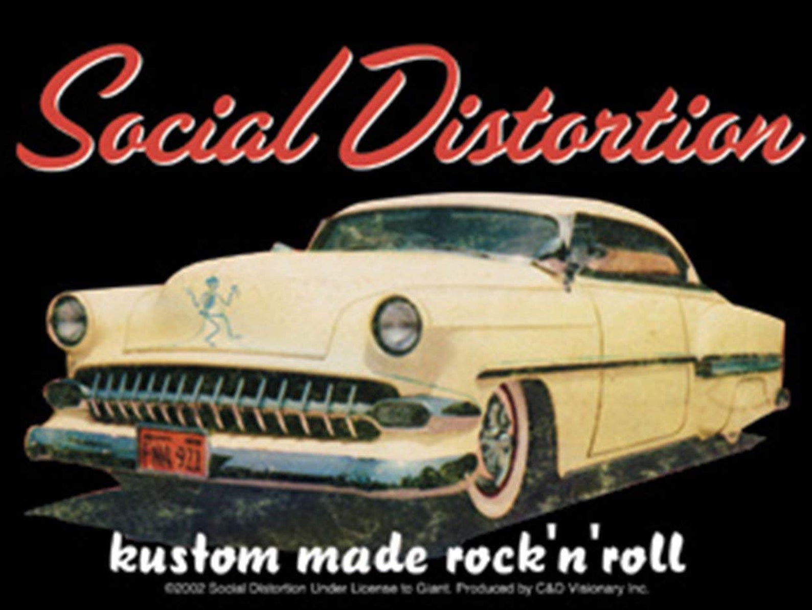SOCIAL DISTORTION Car Sticker Decal Rock Band Craft Supply - Etsy