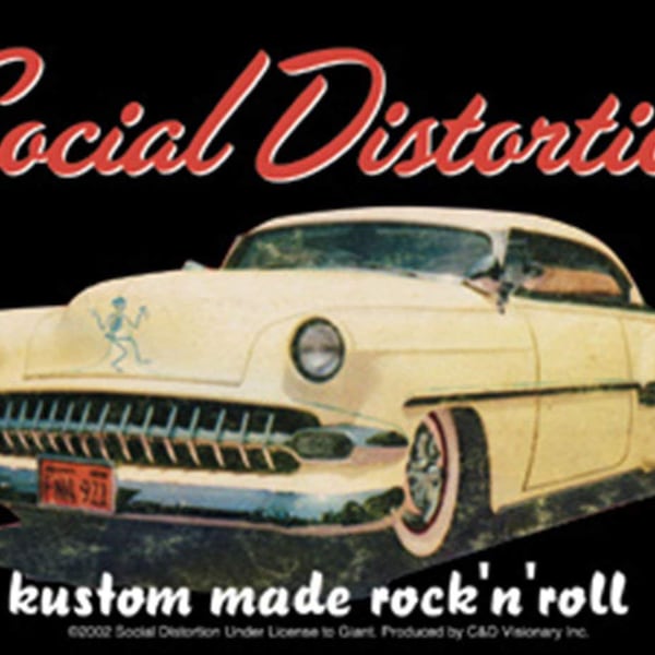 Social Distortion Skeleton Sticker - Etsy