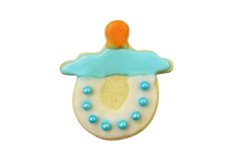BABY PACIFIER Cookie Cutter Metal 3 Inches Stencil Fondant - Etsy