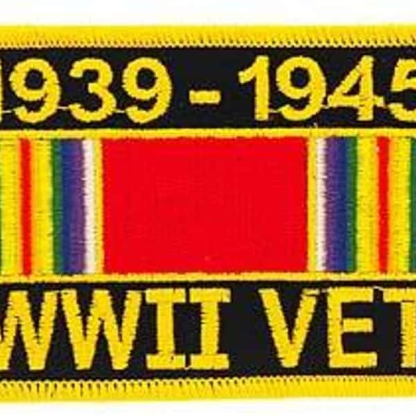 Embroidered Military Ribbon Patch - Etsy