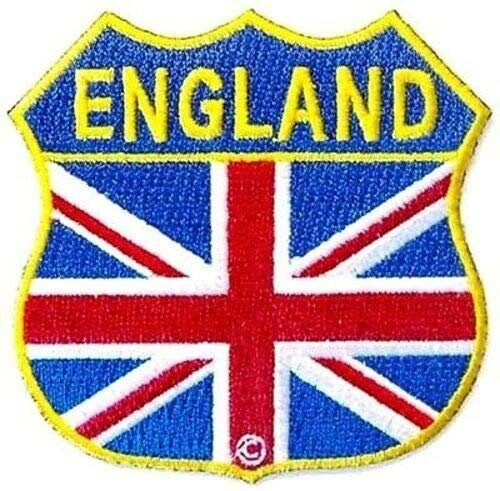 England Shield UK GB British London Flag Embroidered Patch Craft Supply ...