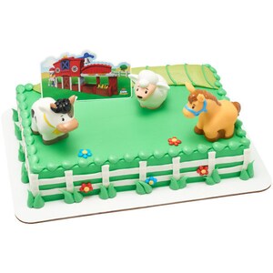 Fisher-price Cake Topper Fisher-price™ Little People™ Barnyard Birthday ...