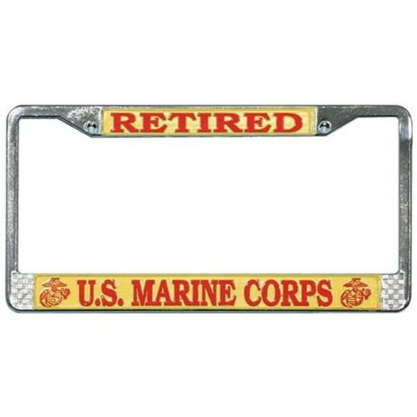 Marine Corps Retired License Plate - Etsy
