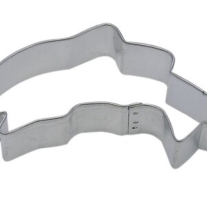 SALMON Cookie Cutter Metal 4.5 Inches Stencil Fondant | Etsy