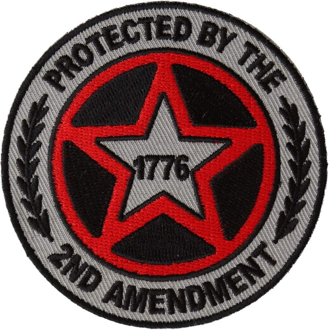 2ND AMENDMENT Protected by The 2nd Amendment Embroidered Patch | Etsy