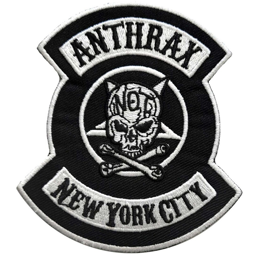 ANTHRAX NYC Patch 3x3.25 Inch Anthrax New York City - Etsy