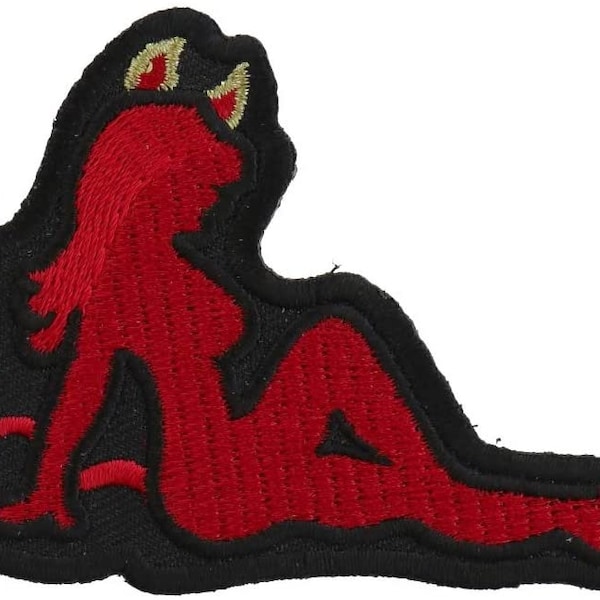 Red Devil Patch - Etsy