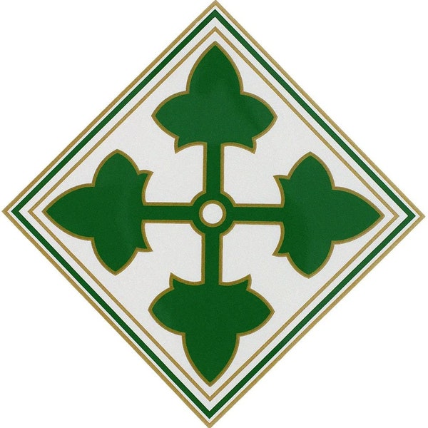 4th Infantry Division Sticker - Etsy
