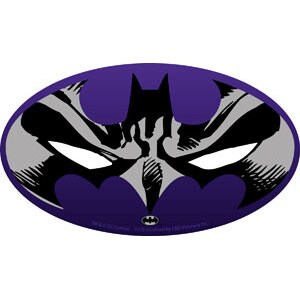Purple Batman Symbol