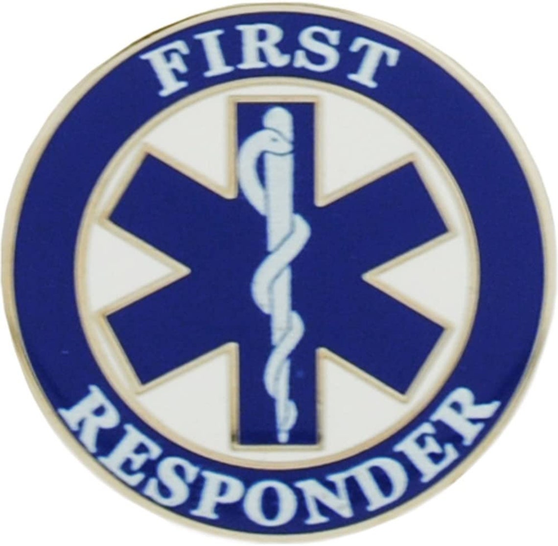 EMS First Responder Firefighter Paramedic Lapel Pin Enamel - Etsy