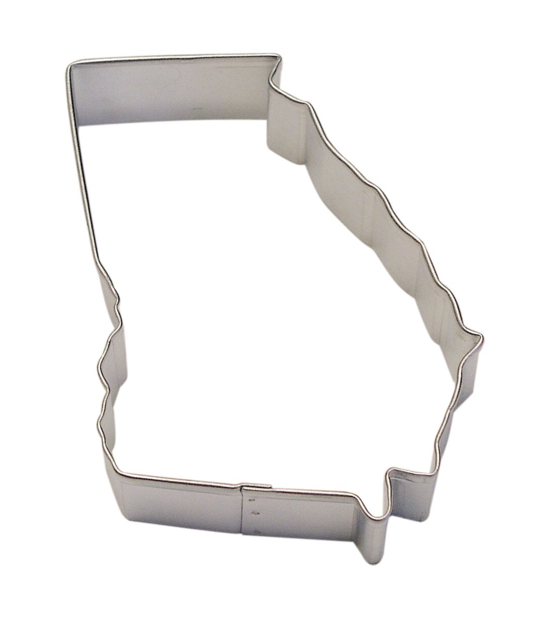 GEORGIA Cookie Cutter State Metal 3.5 Inches Stencil Fondant Craft ...