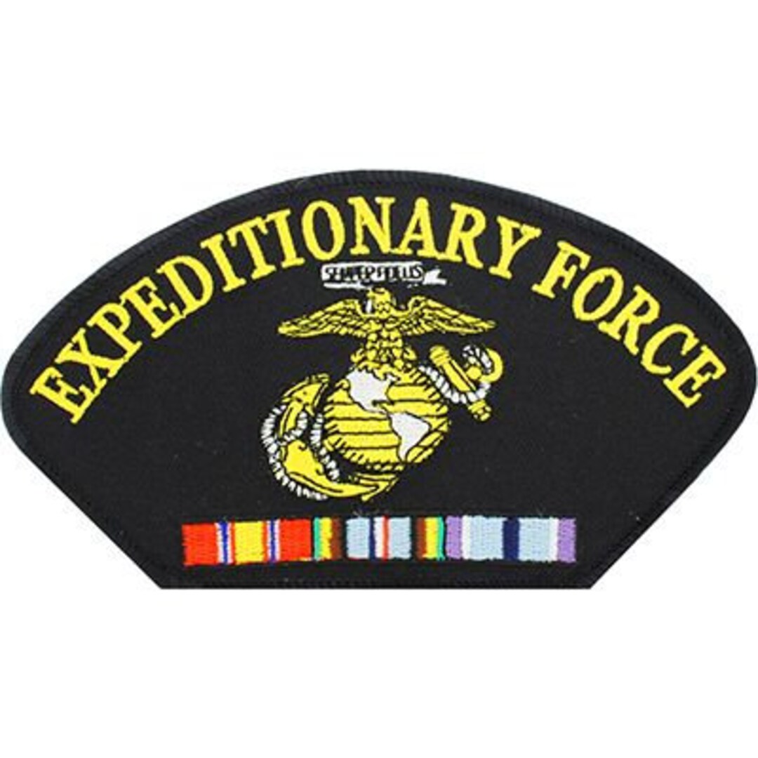 US MARINE CORPS Hat Patch United States Marines Usmc Expeditionary ...