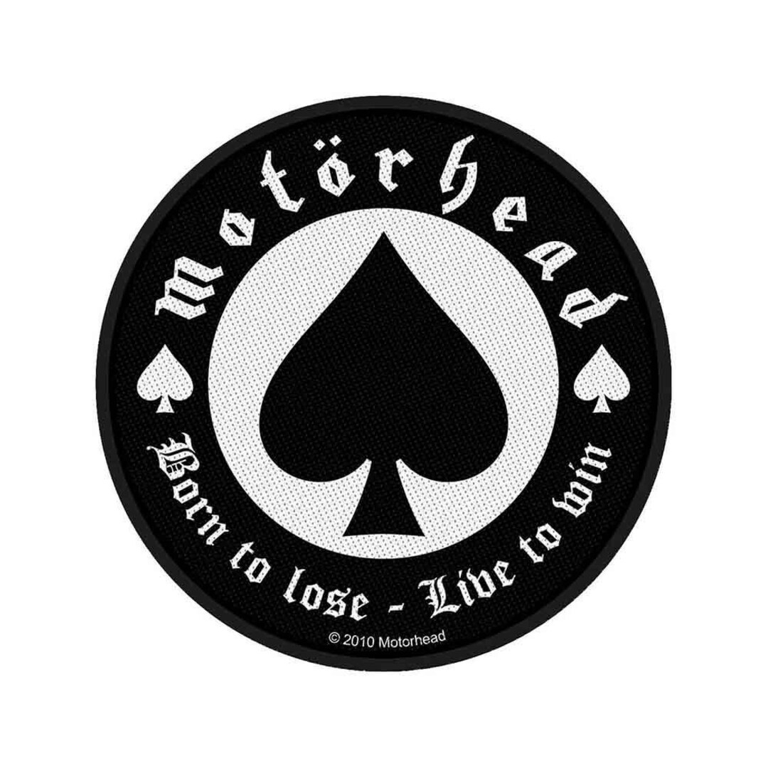 MOTORHEAD Patch 3.5 Inch Lemmy Kilmister Born to Lose Round Rock Band ...