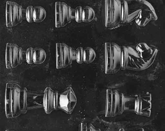 CHESS PIECES GAME Chocolate Candy Mold Craft Supply - Etsy