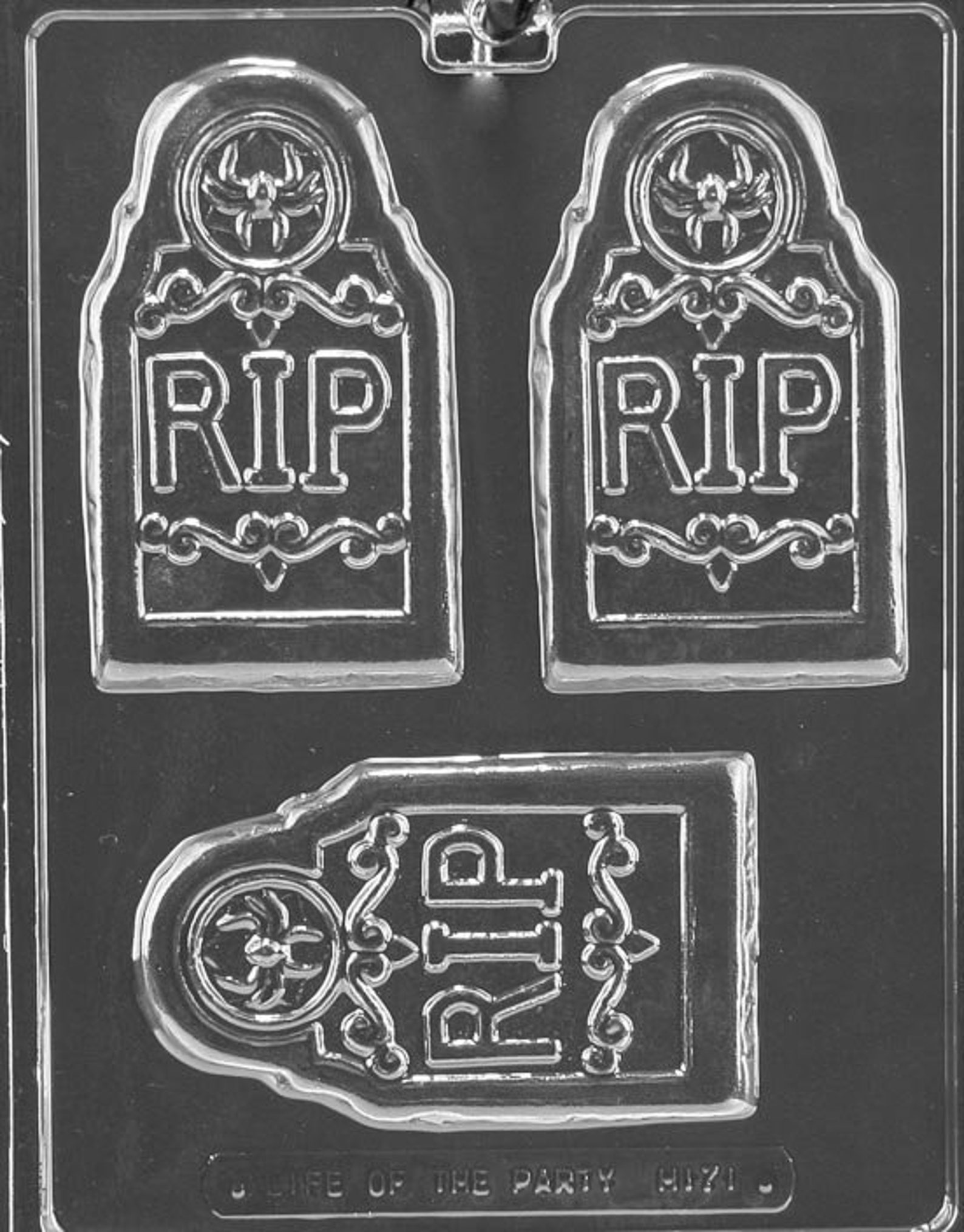 RIP TOMBSTONE BAR Halloween Chocolate Candy Mold Craft Supply - Etsy