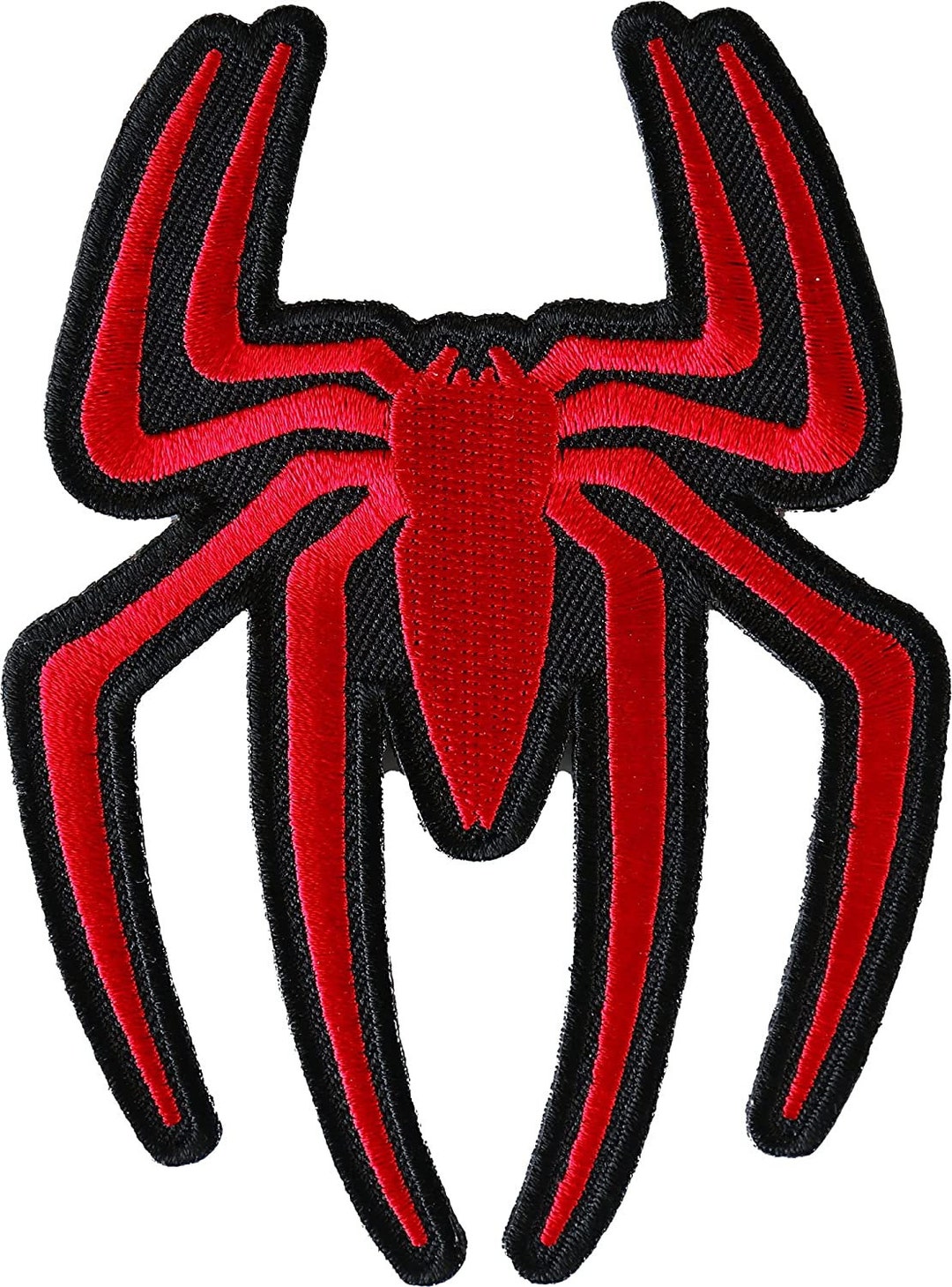 Red Spider Patch 3x4 Inch Motorcycle Embroidered Patch Appliqué Craft ...