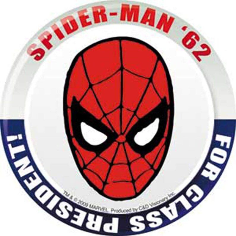 SPIDER-MAN for Class President Photo Sticker Decal Marvel - Etsy