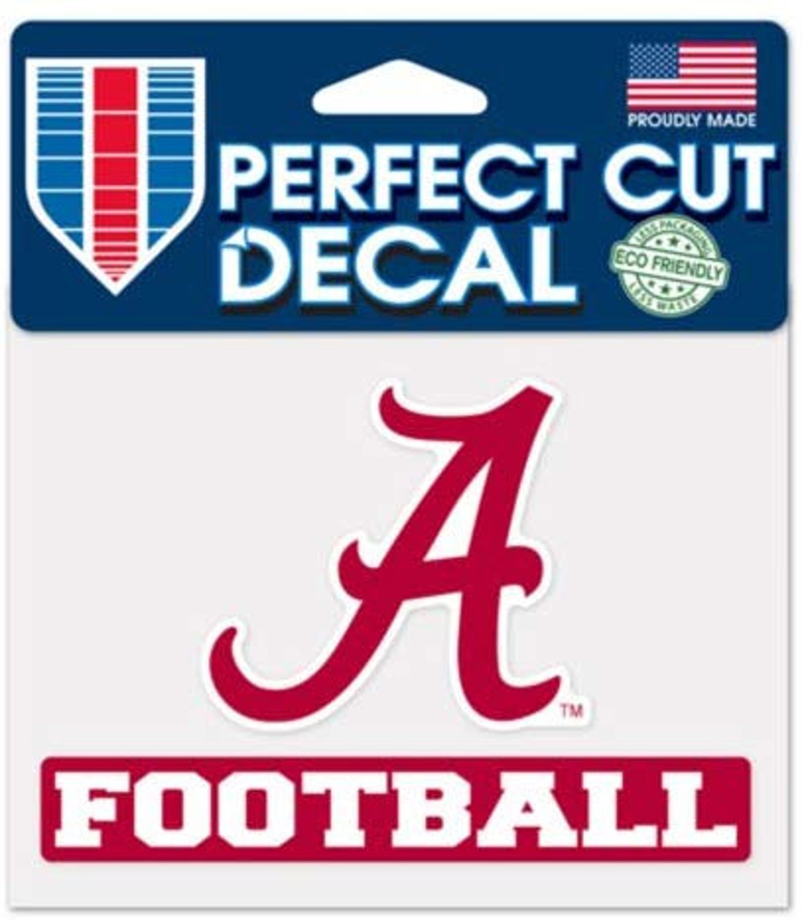 UNIVERSITY OF ALABAMA Football Vinyl Decal | Etsy