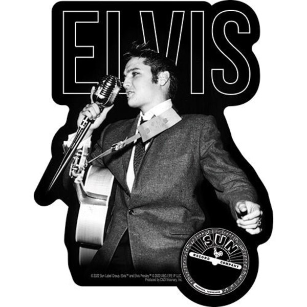 Elvis Car Bumper Sticker - Etsy