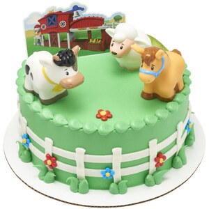 Fisher-price Cake Topper Fisher-price™ Little People™ Barnyard Birthday ...