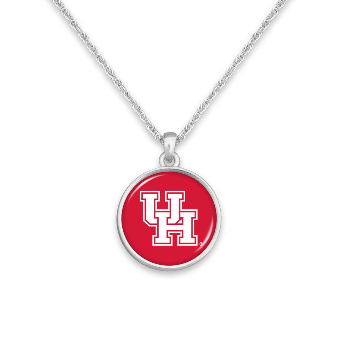 Officially Licensed HOUSTON COUGARS Necklace Pewter Charm Sterling ...