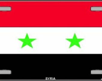 Syrian License Plate - Etsy