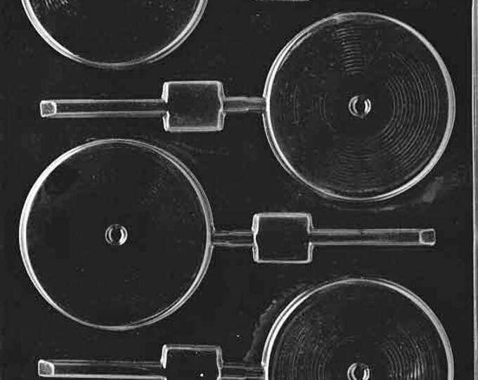 VINYL RECORD LP Lolly Sucker Chocolate Candy Mold Craft Supply - Etsy